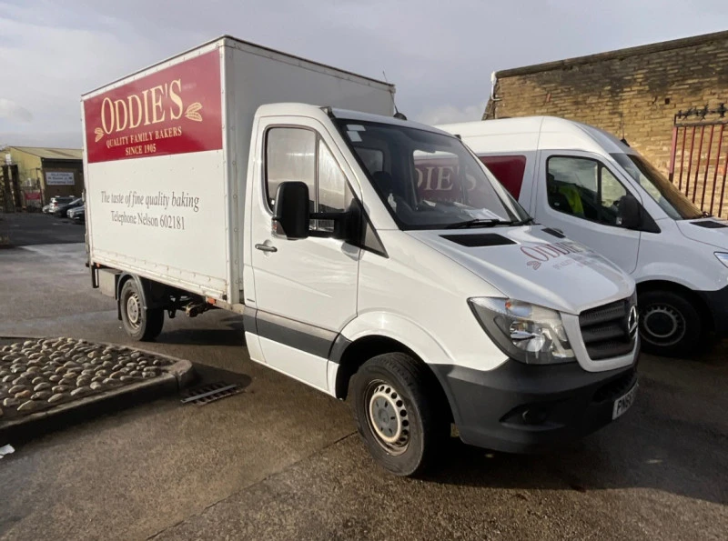 Mercedes Vans, Bakery Equipment & Pie Production Line Auction