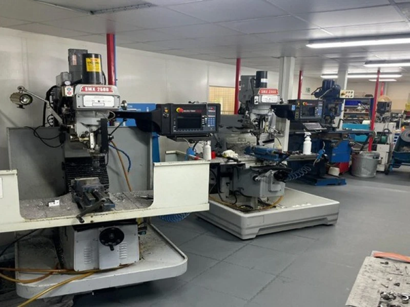 CNC Machines, Toolroom & Lab Equipment at Auction - Peaker Pattinson